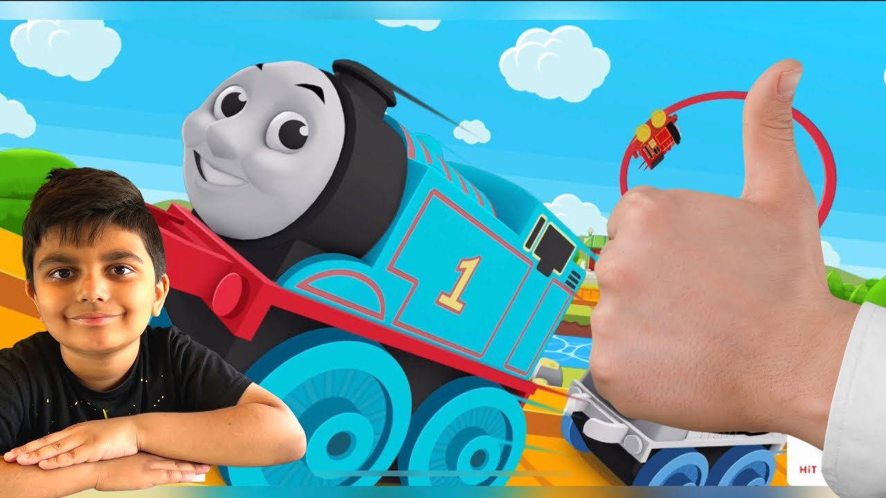 Build Train tracks with Thomas and friends! NEW fun iPad game! - YouTube