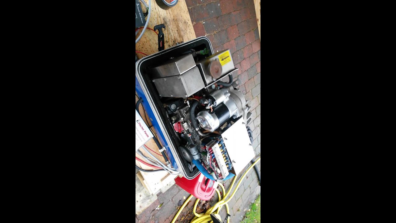 FISCHER PANDA AGT 4000 24 Volt - YouTube