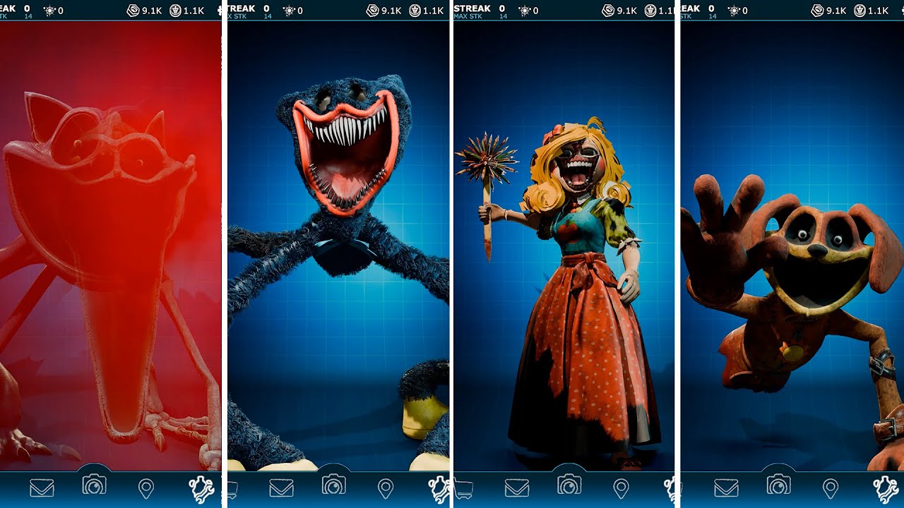 Poppy Playtime Chapter 3 Characters Workshop Animations - YouTube