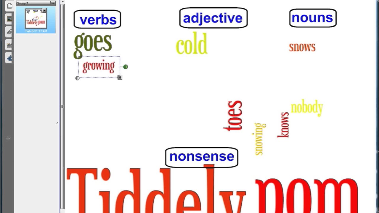 Smartboard Movie Tiddely Pom - YouTube