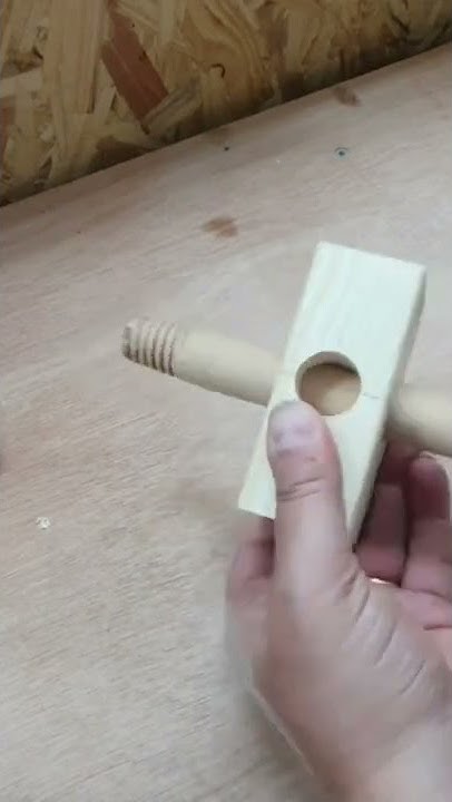 Portable Drilling Guide For Woodworking | DIY #shorts Woodworking - YouTube