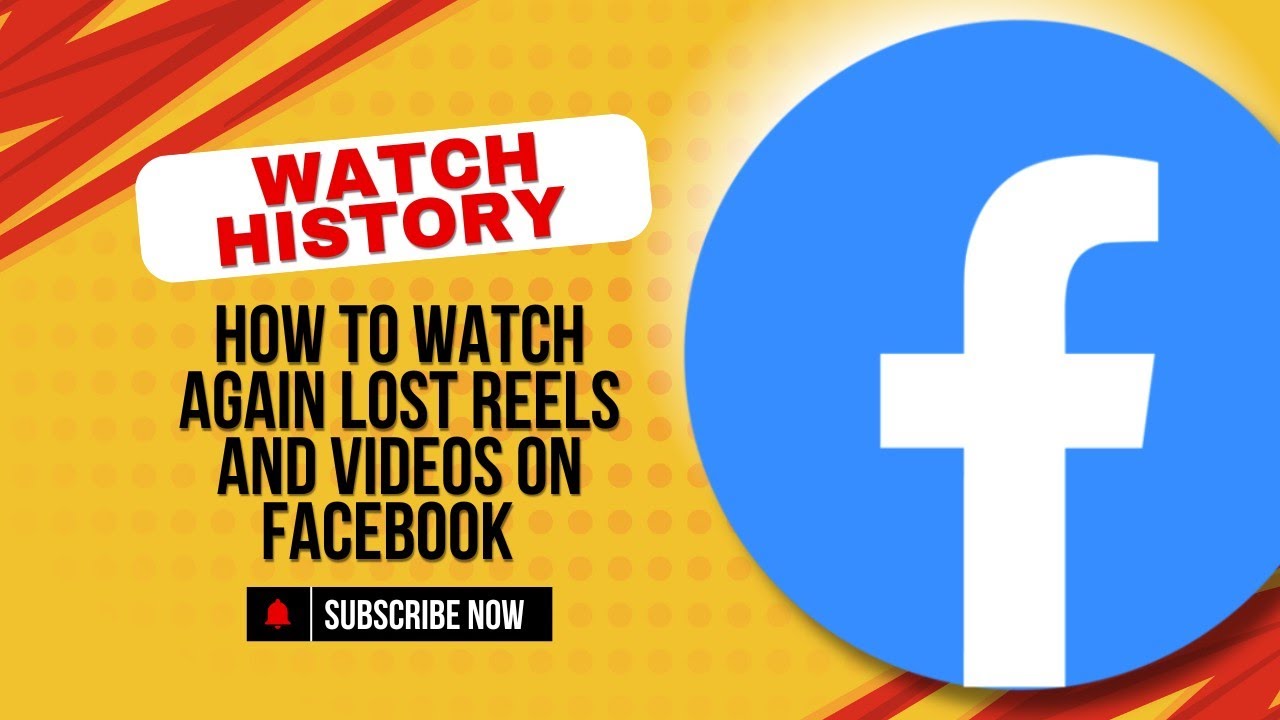 How To Watch Again Lost Reels Or Videos On Facebook? Facebook Watch ...
