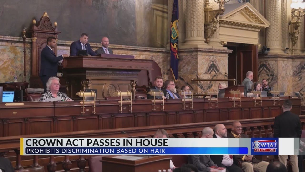 CROWN Act Passes in House - YouTube