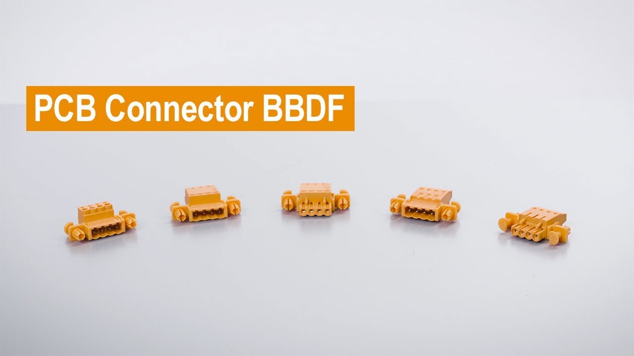 Handling - PCB Connector BBDF - YouTube