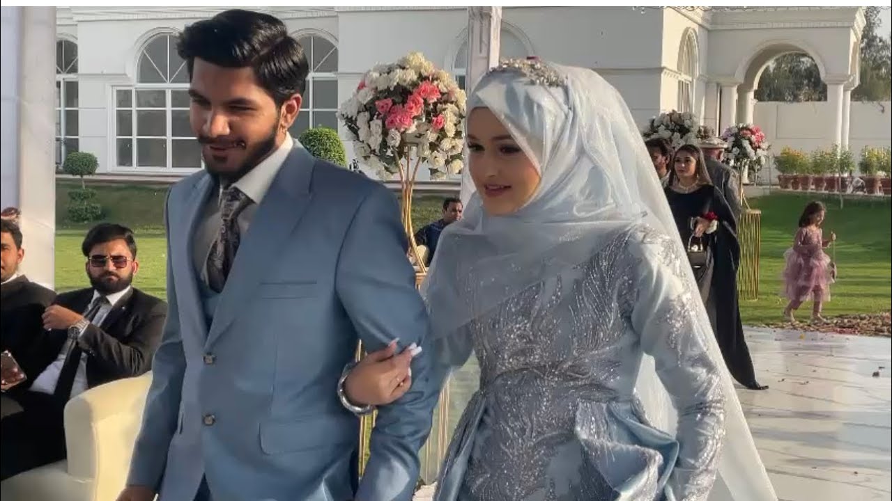 Shabbar An Fatima | Reception Ceremony | With Hamza An Hafizasaki Vlogs ...