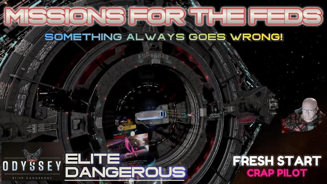 Elite Dangerous - Fresh Start, Crap Pilot {ep 12} - Missions for the ...
