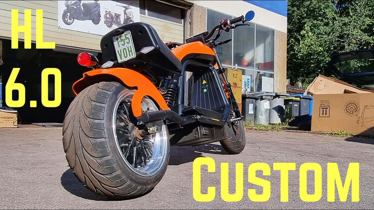 Custom E-Chopper HL 6.0 // 60V 45ah - YouTube