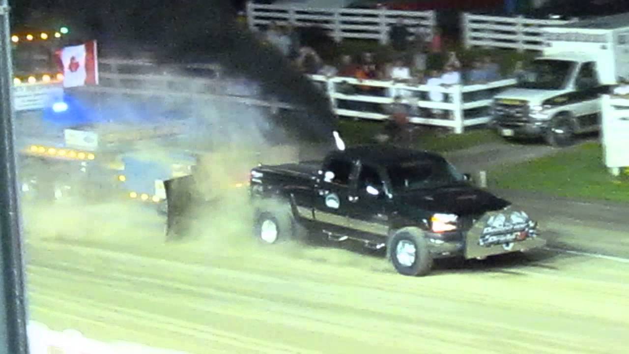 Monster LB7 Duramax Dually Truck Pull - YouTube