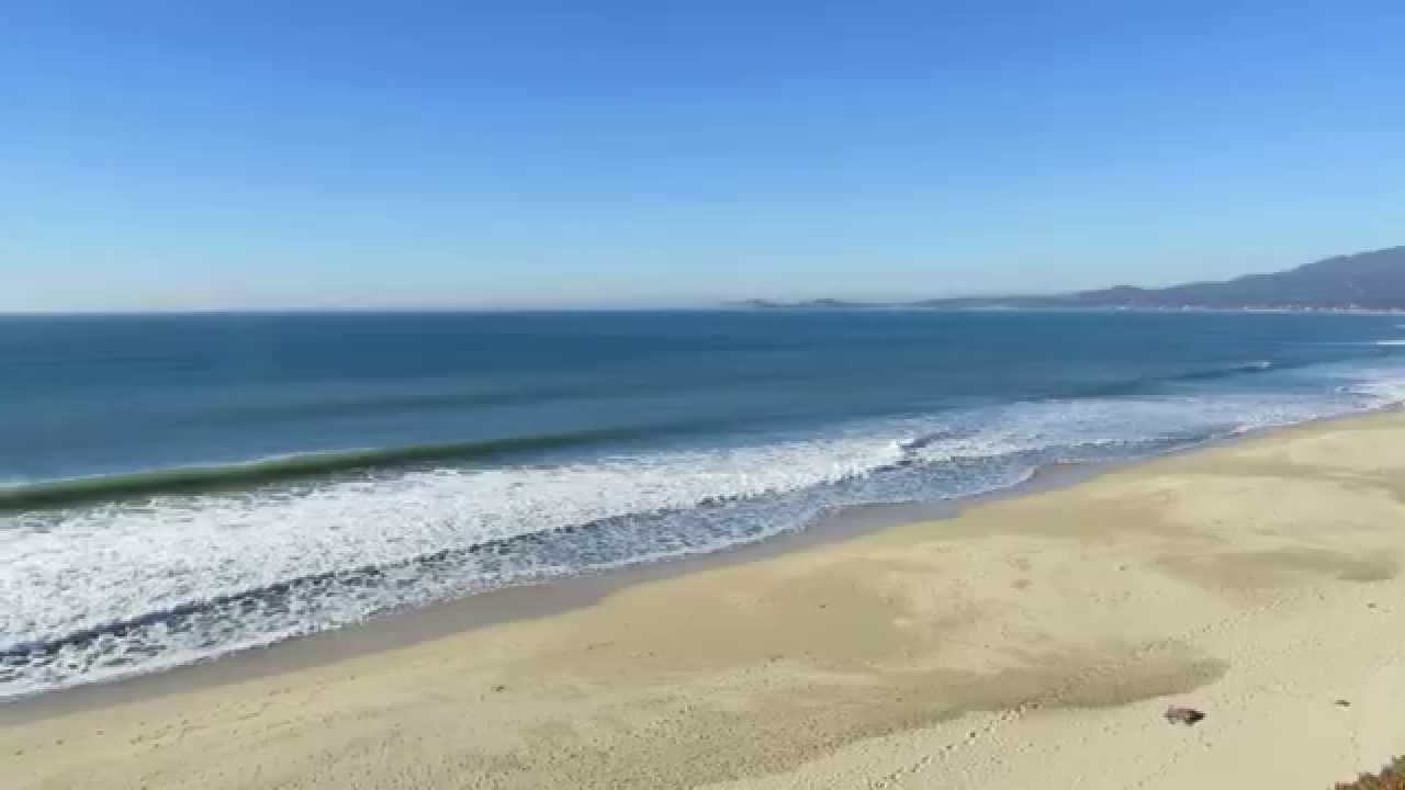 Poplar Beach, Half Moon Bay - Bluff View - YouTube