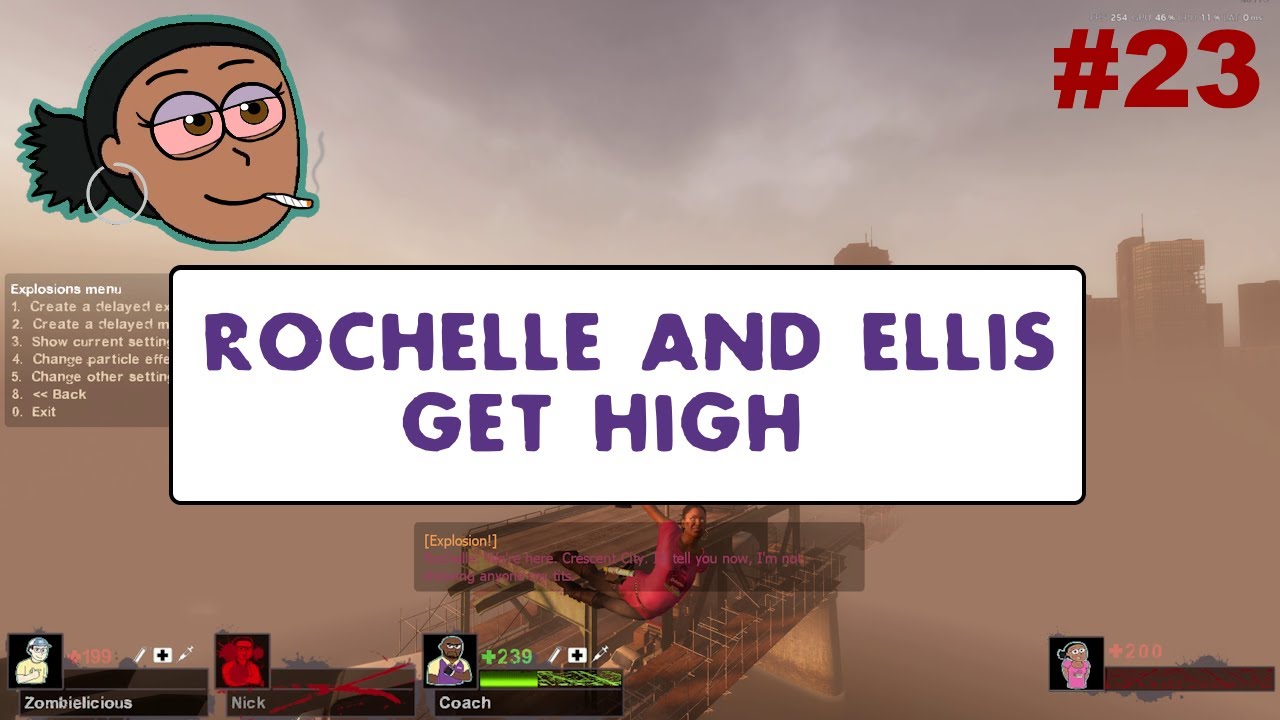 Random L4D2 recordings with friends/fans #23 A.K.A Rochelle and Ellis ...