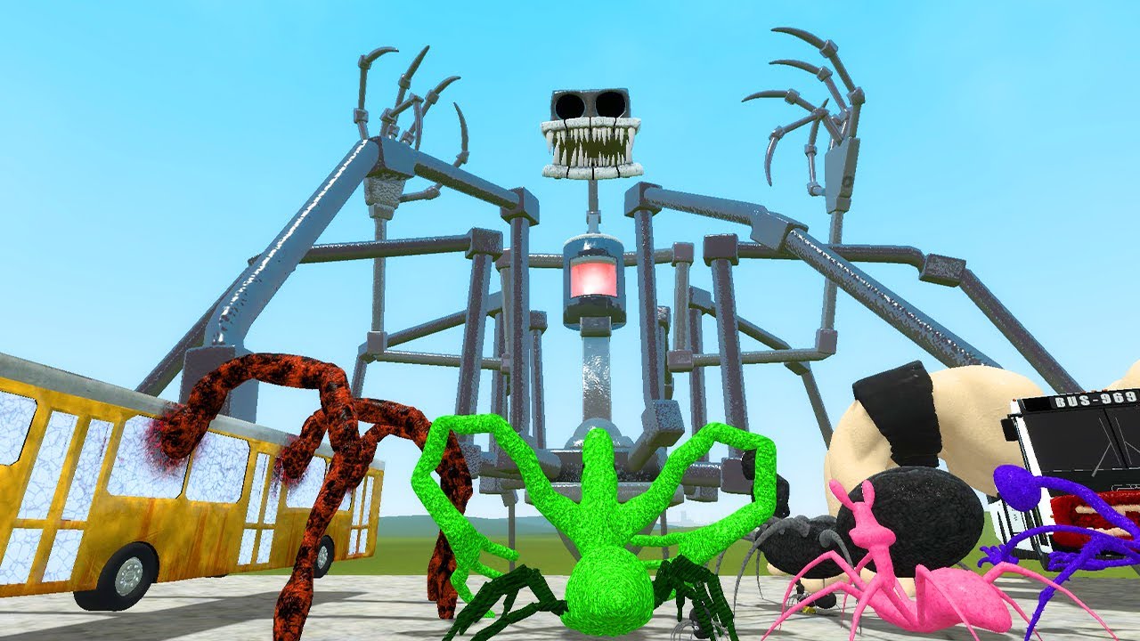 FINAL BOSS SPIDER! | In Garry's Mod - YouTube