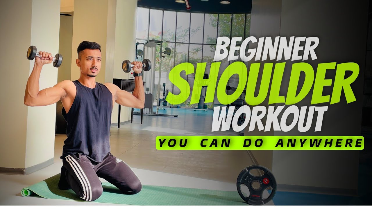 Beginner Shoulder Workout You Can Do ANYWHERE | #Yasirfitnessofficial ...
