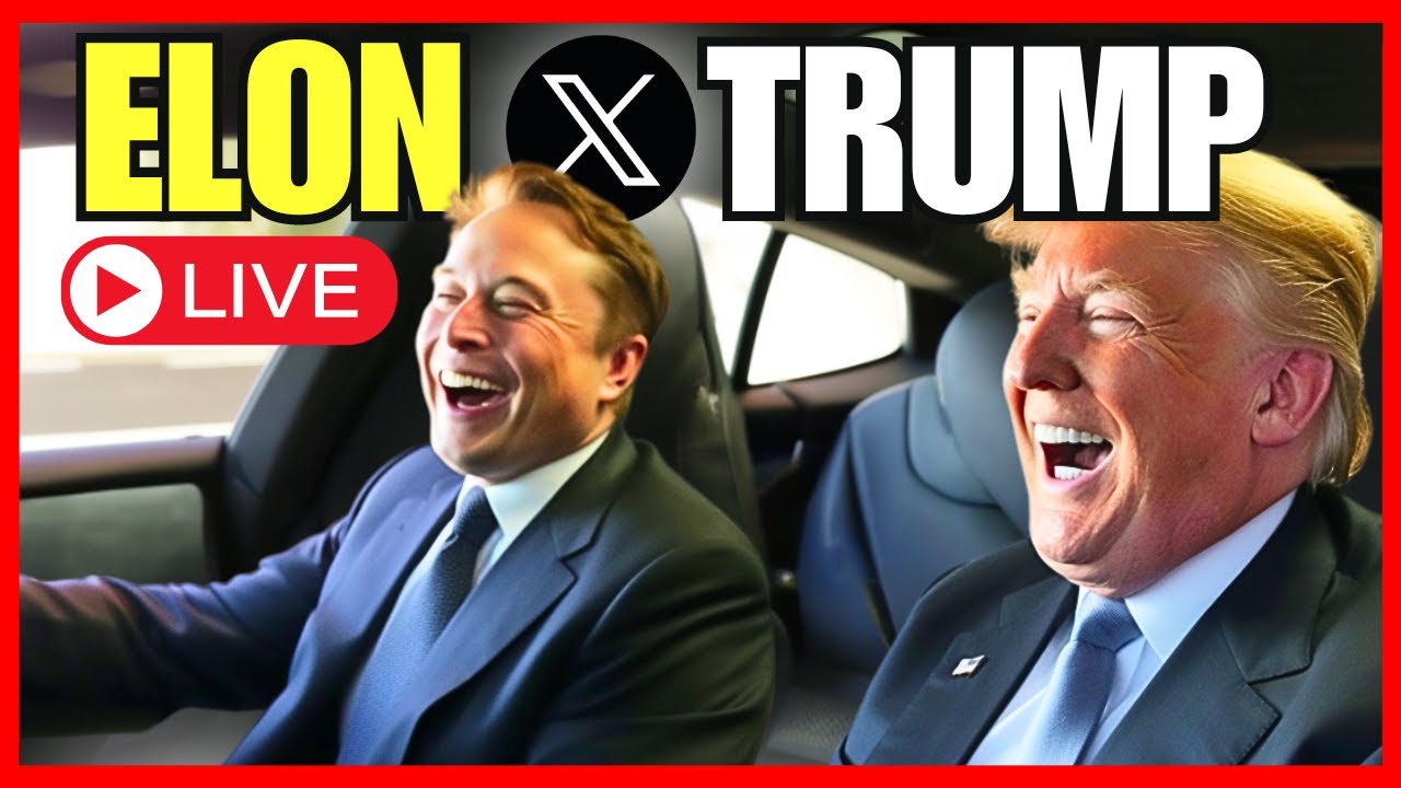 🔥POWERFUL Trump and Elon Interview! [LIVE WATCH PARTY] - YouTube