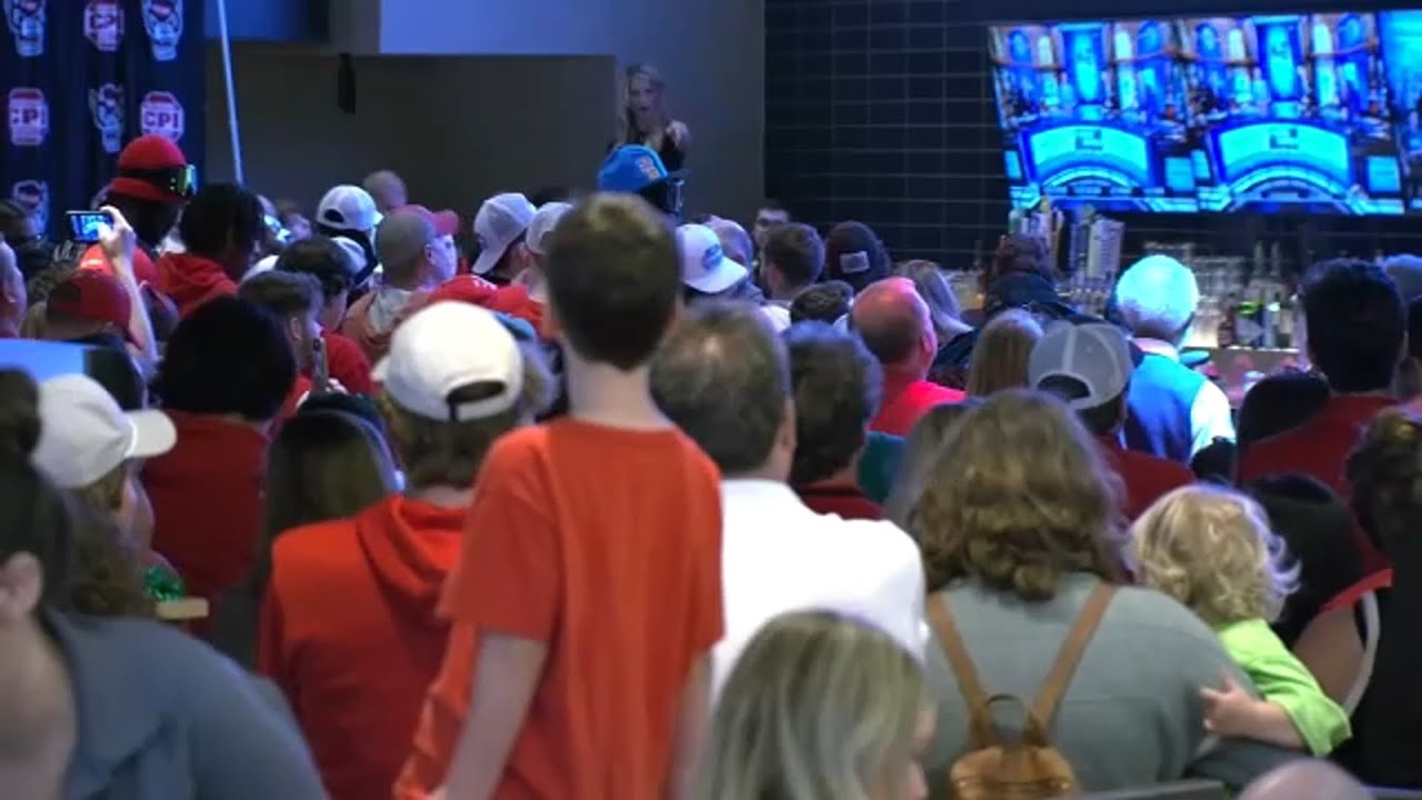 NC State hosts public Selection Sunday celebration - YouTube