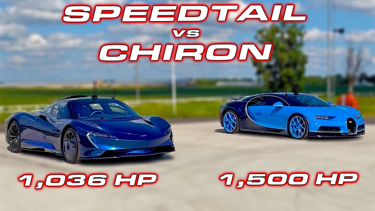 8 MILLION DOLLAR RACE * Hyper Hybrid McLaren Speedtail vs Hyper ICE ...