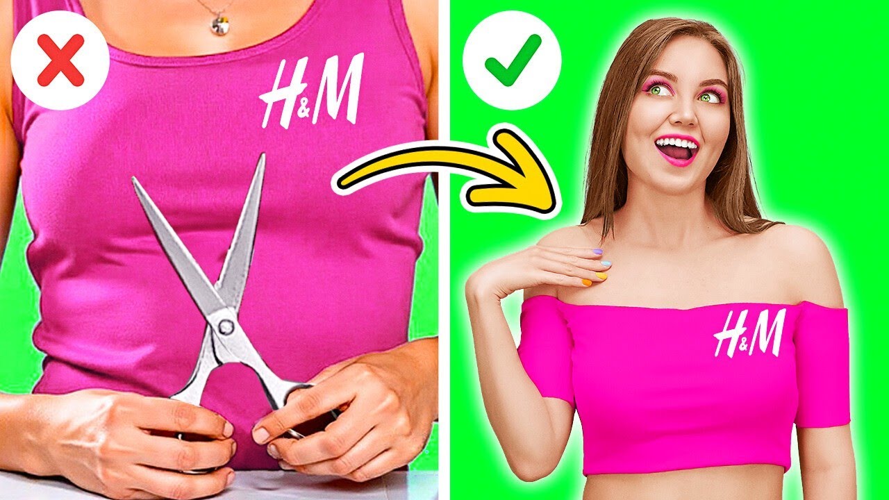 Transform Your Wardrobe! 🔥 Genius DIY Fashion Hacks You NEED to Try by ...