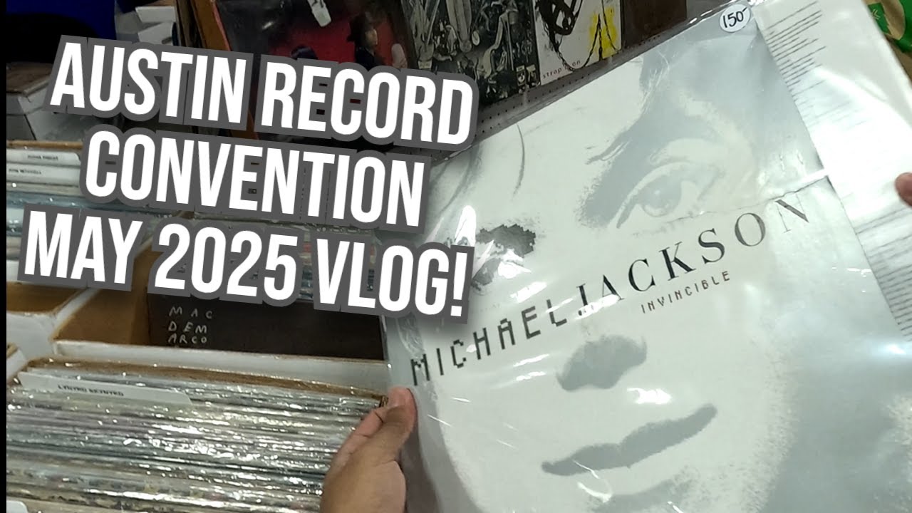 Austin Record Convention May 2025 VLOG! - YouTube