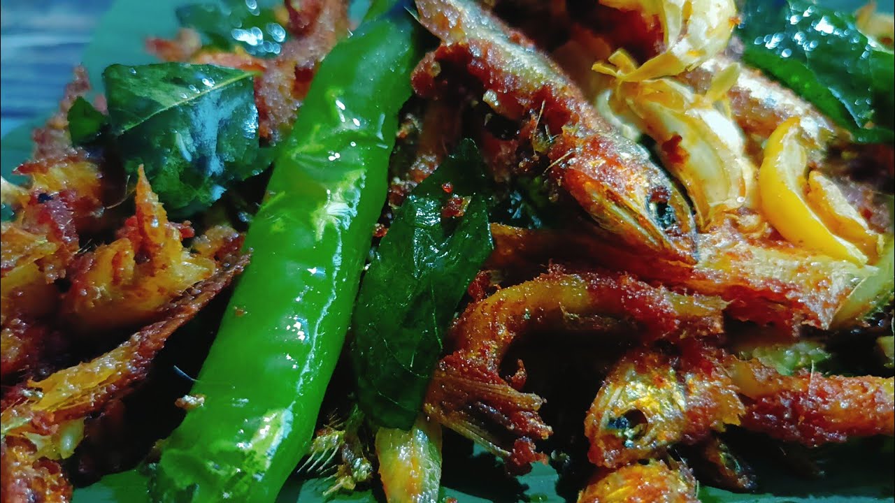 Small Fish garlic sukka| Easy Recipe| Tasty recipe| Quick Recipe - YouTube