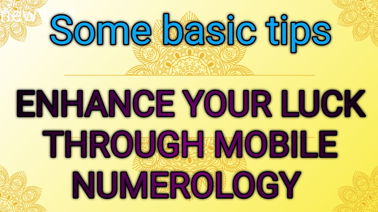 Lucky mobile number numerology l improve your luck by mobile number ...