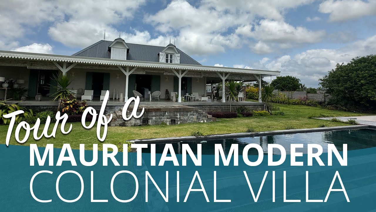 LUXURIEL GROUP: MODERN ARCHITECTURAL COLONIAL VILLA IN MONT PITON - YouTube
