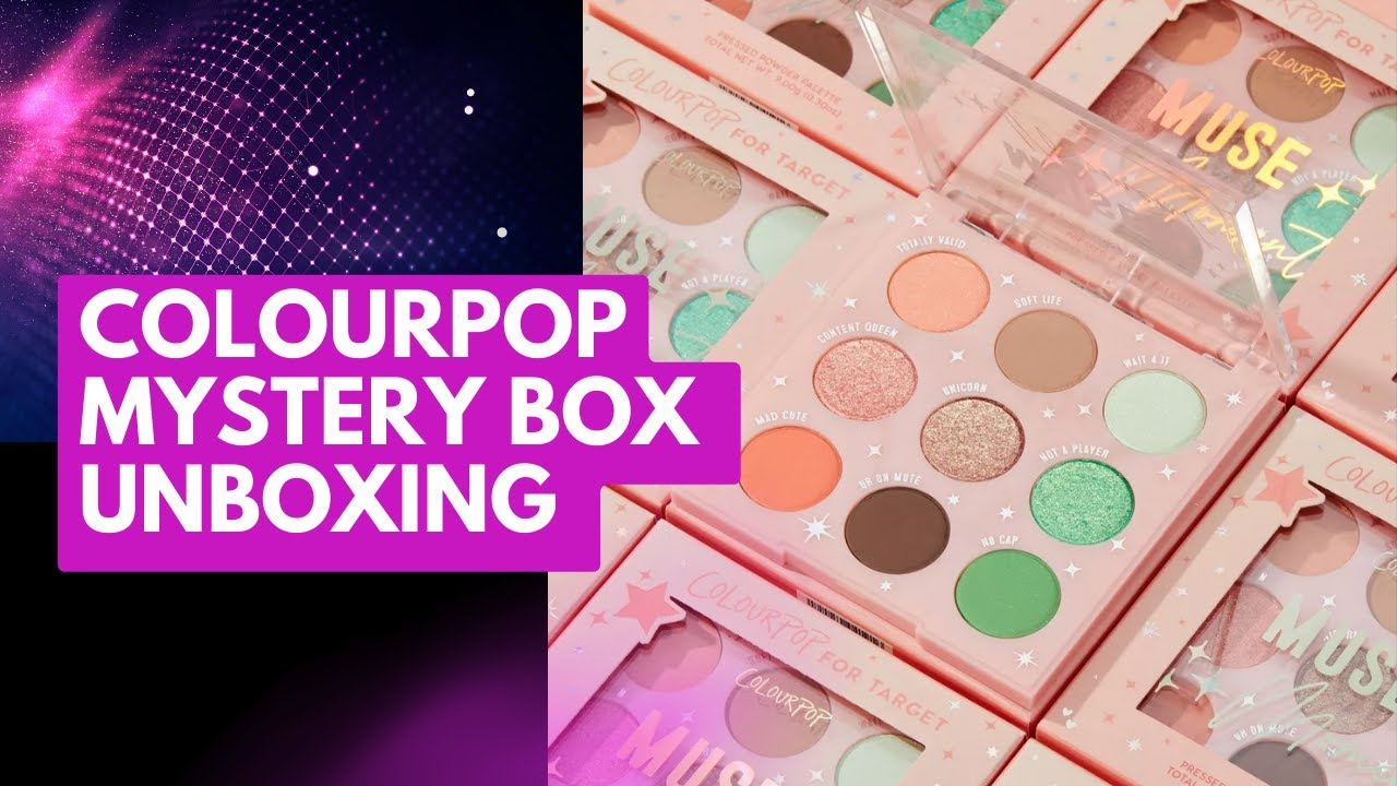 ColourPop Mystery Box Unboxing - ColourPop Available at Target - YouTube