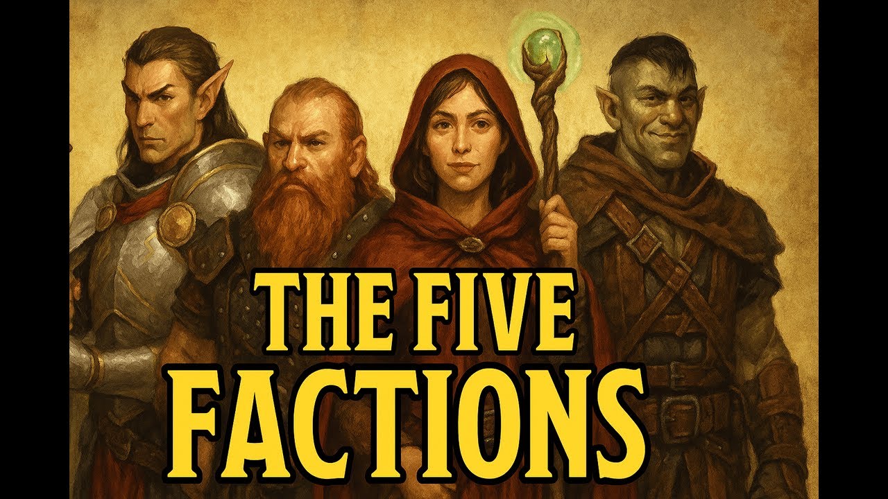 D&D 5e: The Five Factions Explained – Join a Power That Shapes the ...