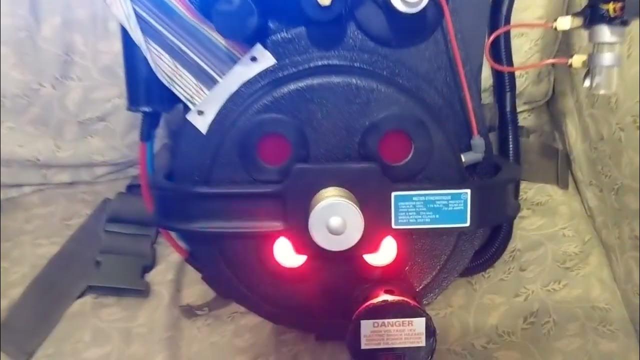 Arduino Ghostbusters Proton Pack Lights and Sound - Demo of finished pack! - YouTube