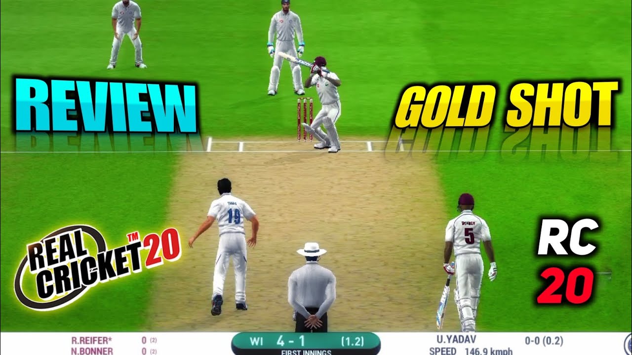 Gold Shot In Rc20 🤯🔥‼️ New Hidden Shot In Real Cricket 20 || How To ...