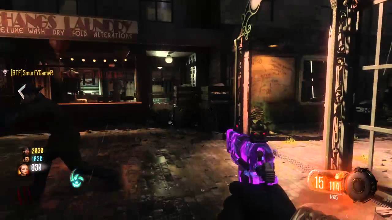 Call Of Duty Black Ops 3 Zombies Wall Weapons Only - YouTube