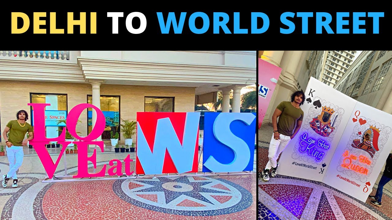 Delhi To Omaxe World Street || @rohitpardhanofficial - YouTube