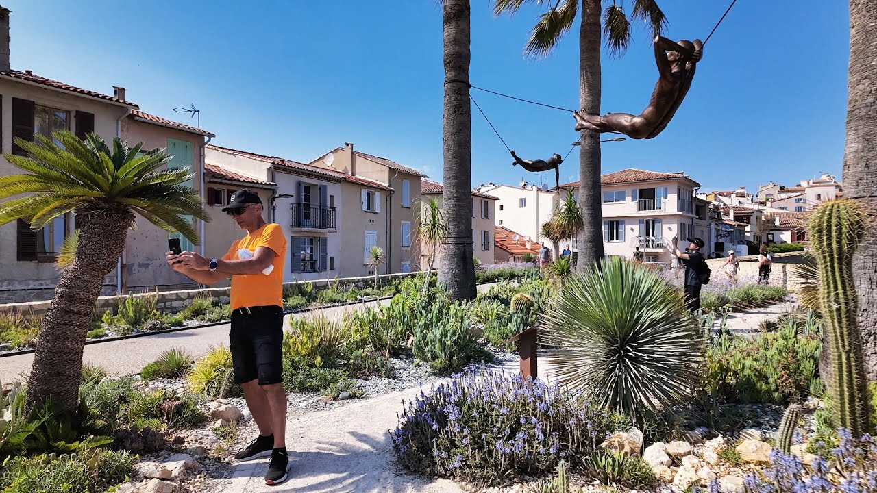 4K 60fps Antibes France walking tour - YouTube