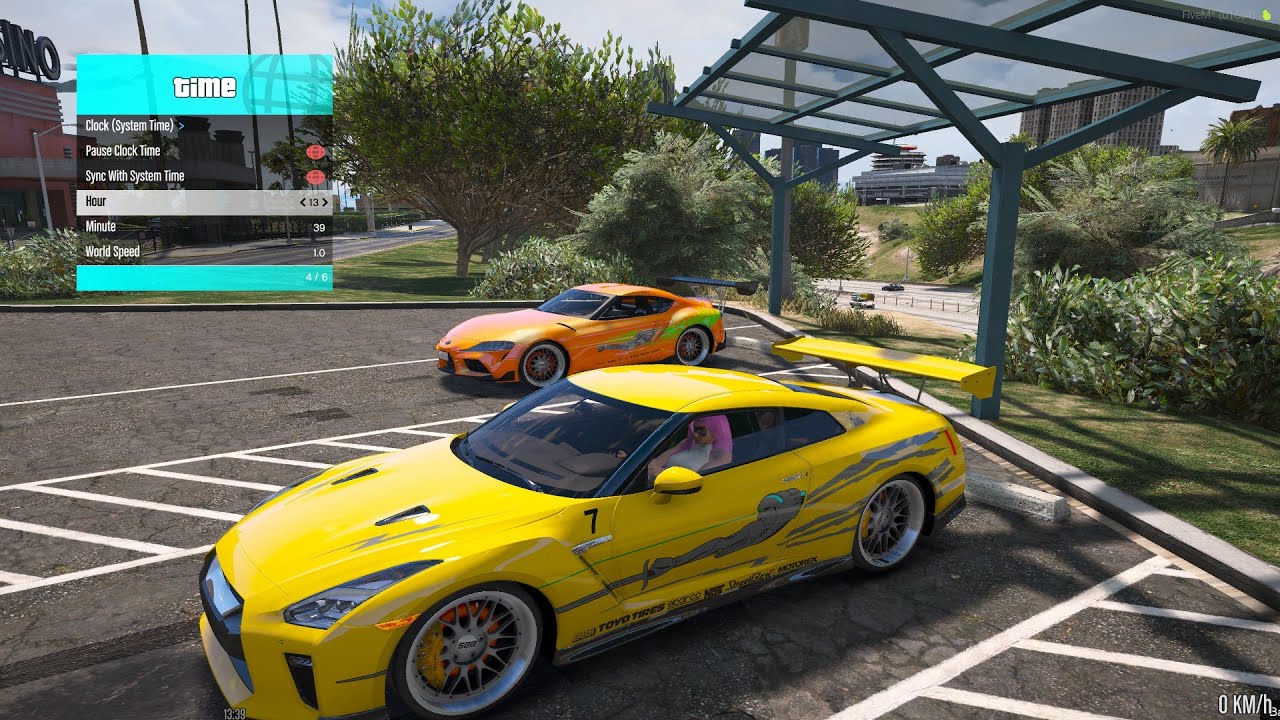 GTA 5 Fast and Furious New cars Style oi3 FiveM - YouTube