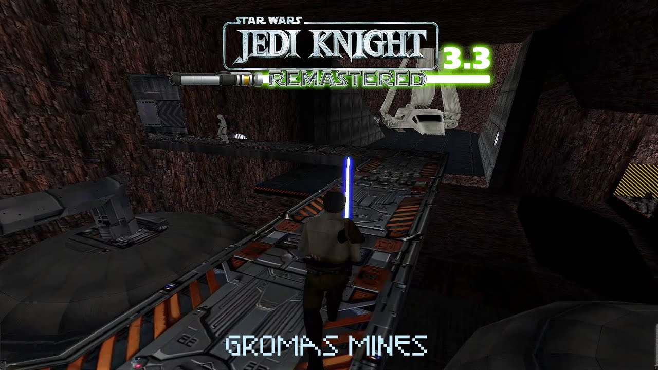 Star Wars: Jedi Knight (DF2) - Gromas Mines - YouTube