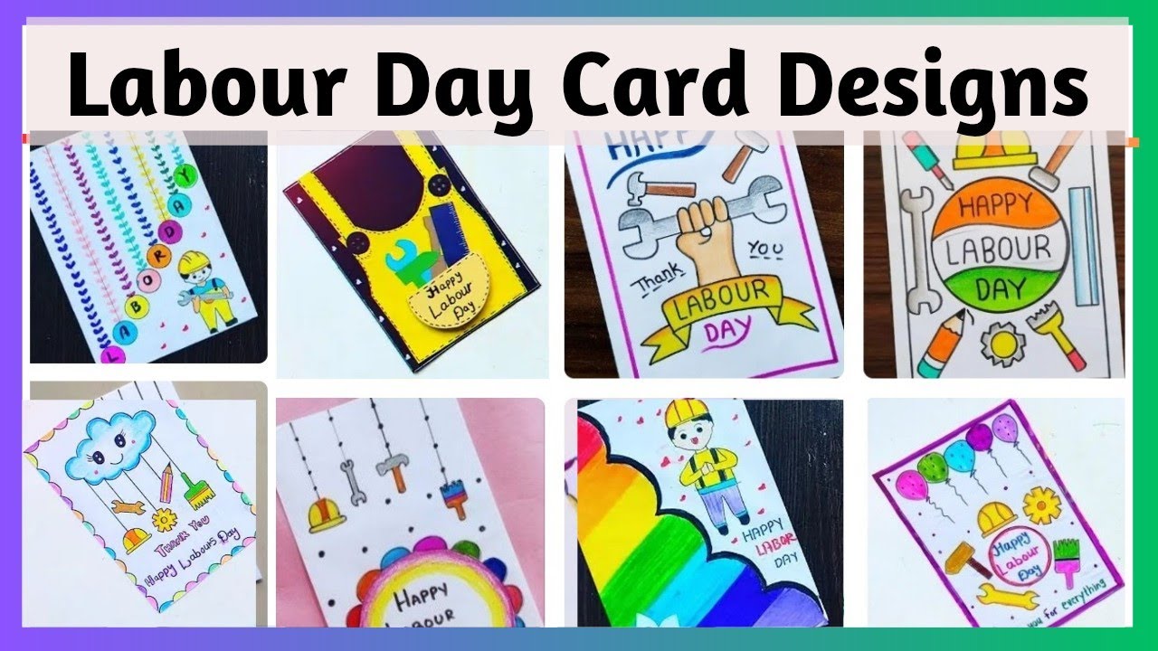 Labour Day Card Ideas/ labour day drawing ideas/ may day poster making ...