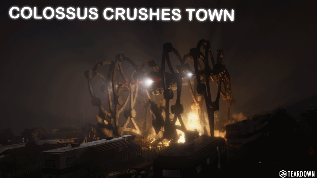 Colossus Crushes Town | Teardown - YouTube