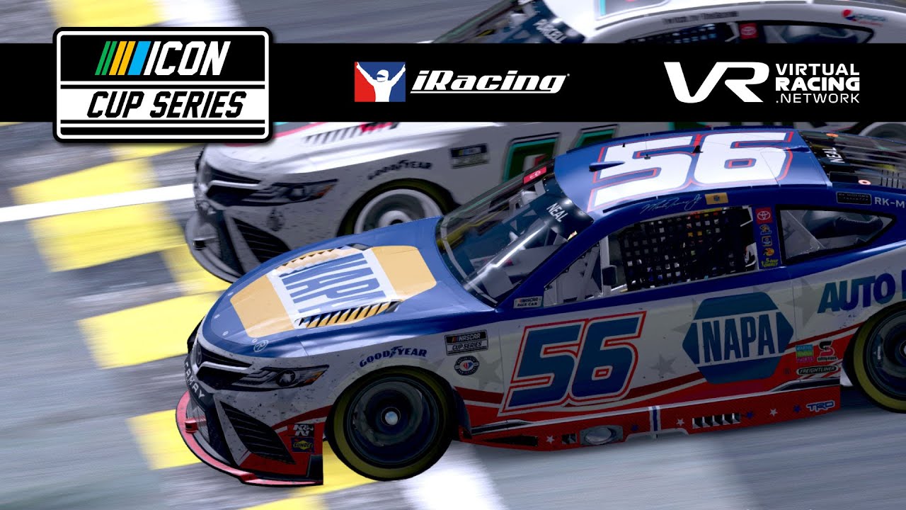 11 BRISTOL // iRacing ICON Cup Series // eNASCAR Next-Gen // 4K live ...