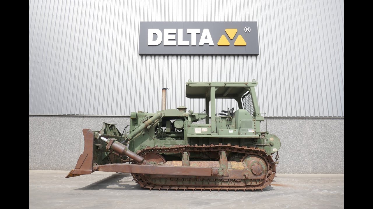 Demonstration video Caterpillar D7F Ex-army Dozer - YouTube