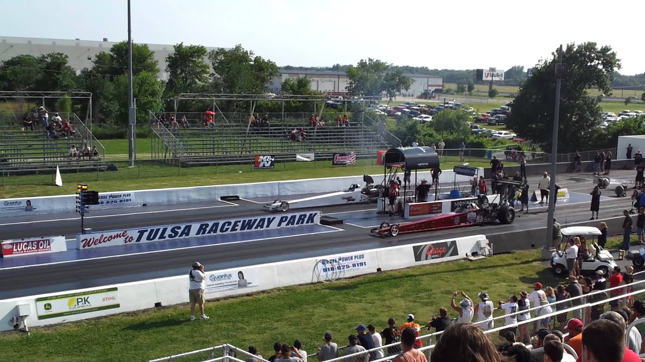 Top Alcohol Dragsters. Tulsa Raceway Park - YouTube