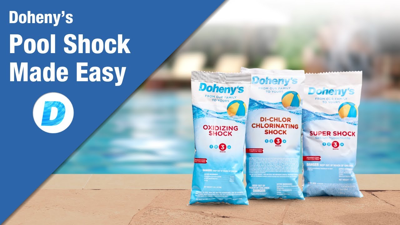 Doheny's Pool Shock Made Easy - YouTube