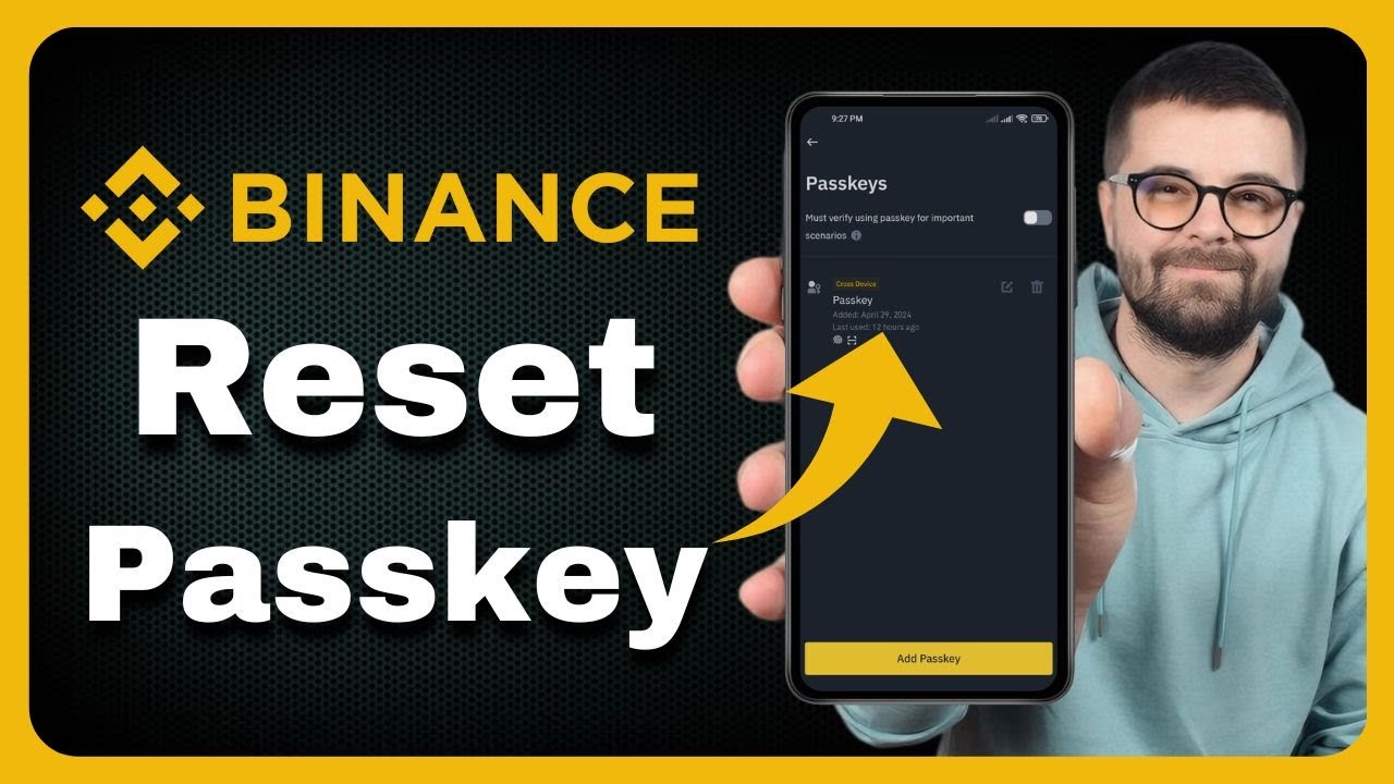 How to reset Your Binance Passkey, Binance Passkey reset Guide (Step-by ...