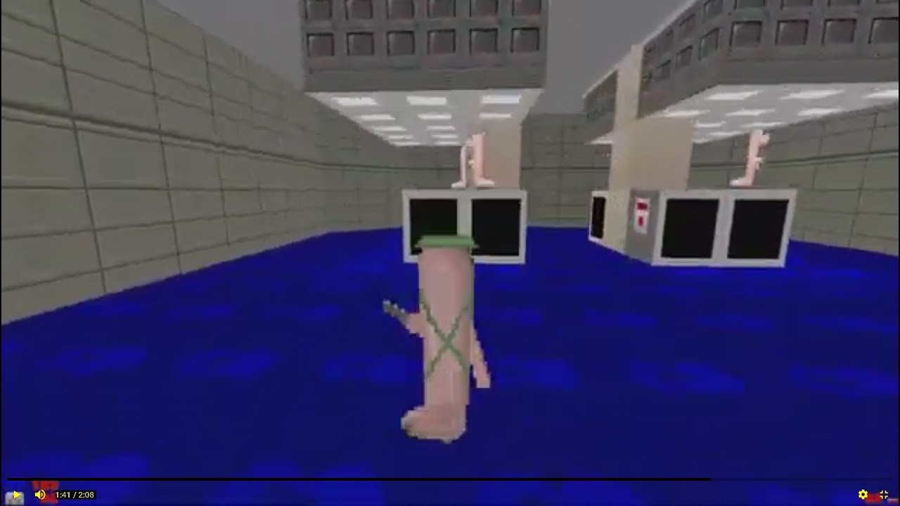 DOOM MOD Worms IN DOOM 2 TEAM 17 WORMS GAME ELEMENTS - YouTube