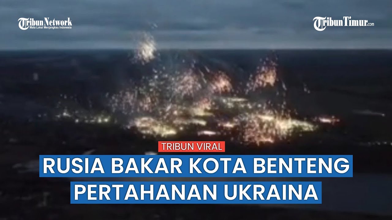 Detik-Detik Bom Cangkang Pembakar Rusia Hancurkan Titik Pertahanan ...