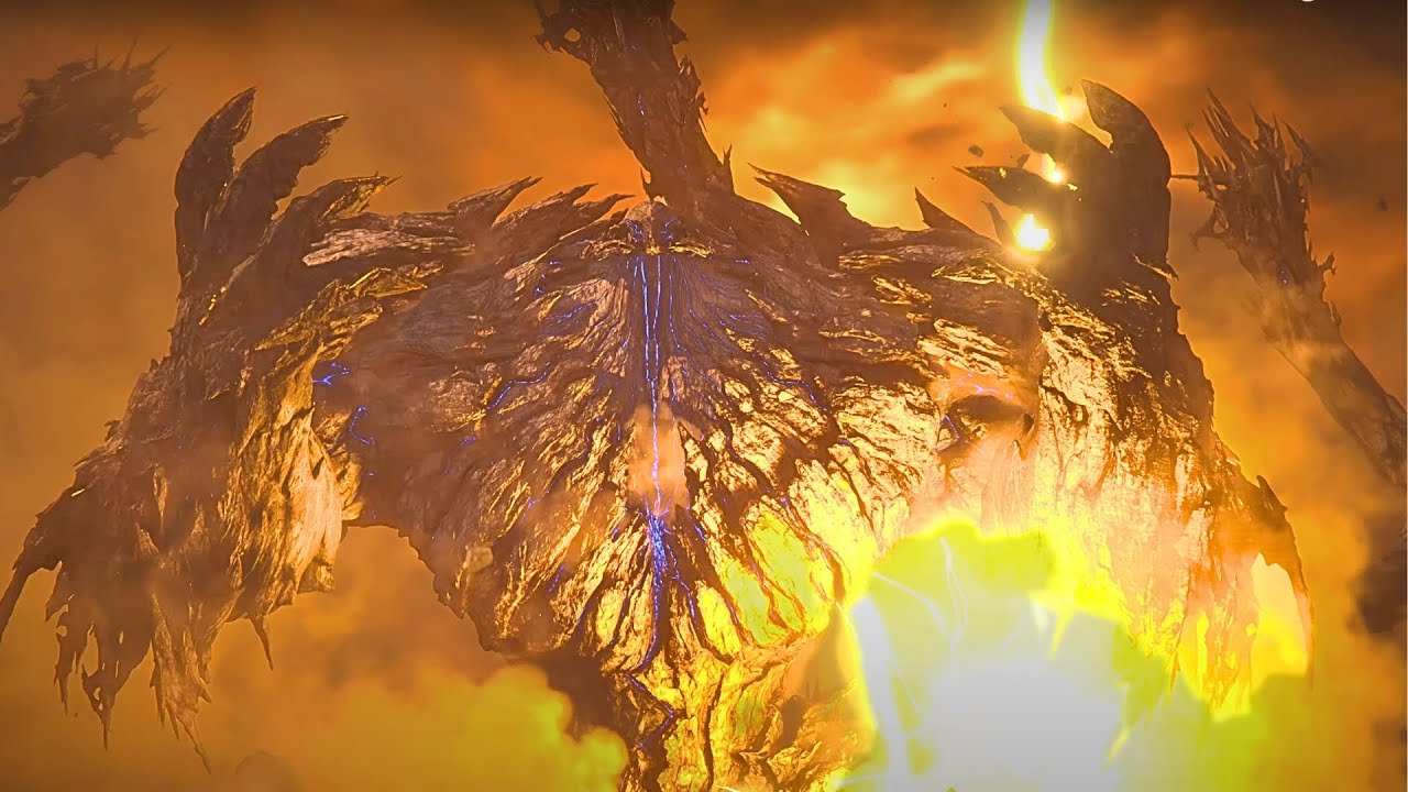 FINAL FANTASY XVI - TITAN LOST Boss Fight - 4K ultra HD 60 FPS - YouTube