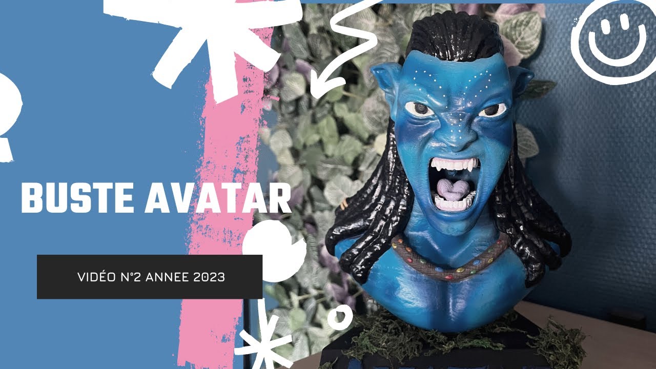 Buste AVATAR en 3D - YouTube
