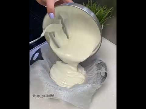 ДОМАШНИЙ ТВОРОЖНЫЙ СЫР - просто , быстро и очень вкусно ️ - YouTube