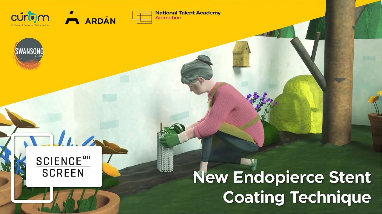 Science on Screen Animation: New Endopierce Stent Coating Technique ...