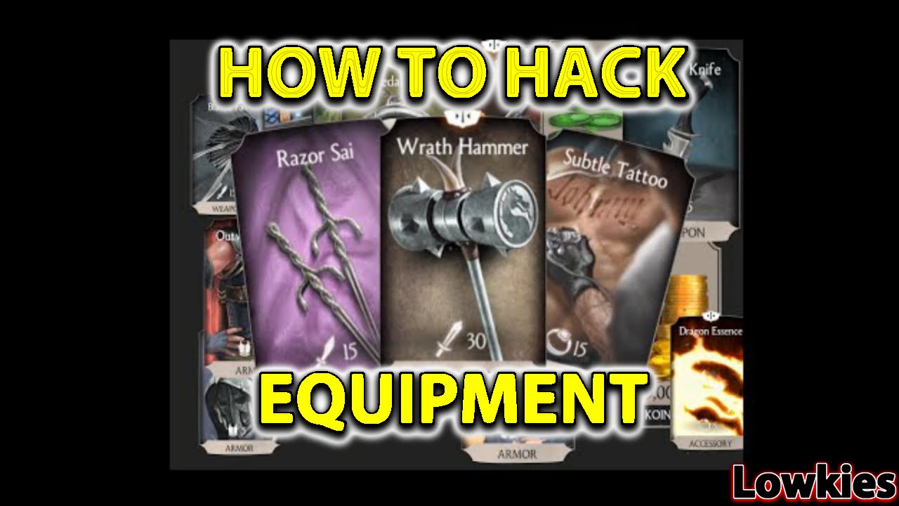 MKX MOBILE- How to Hack Equipment - YouTube