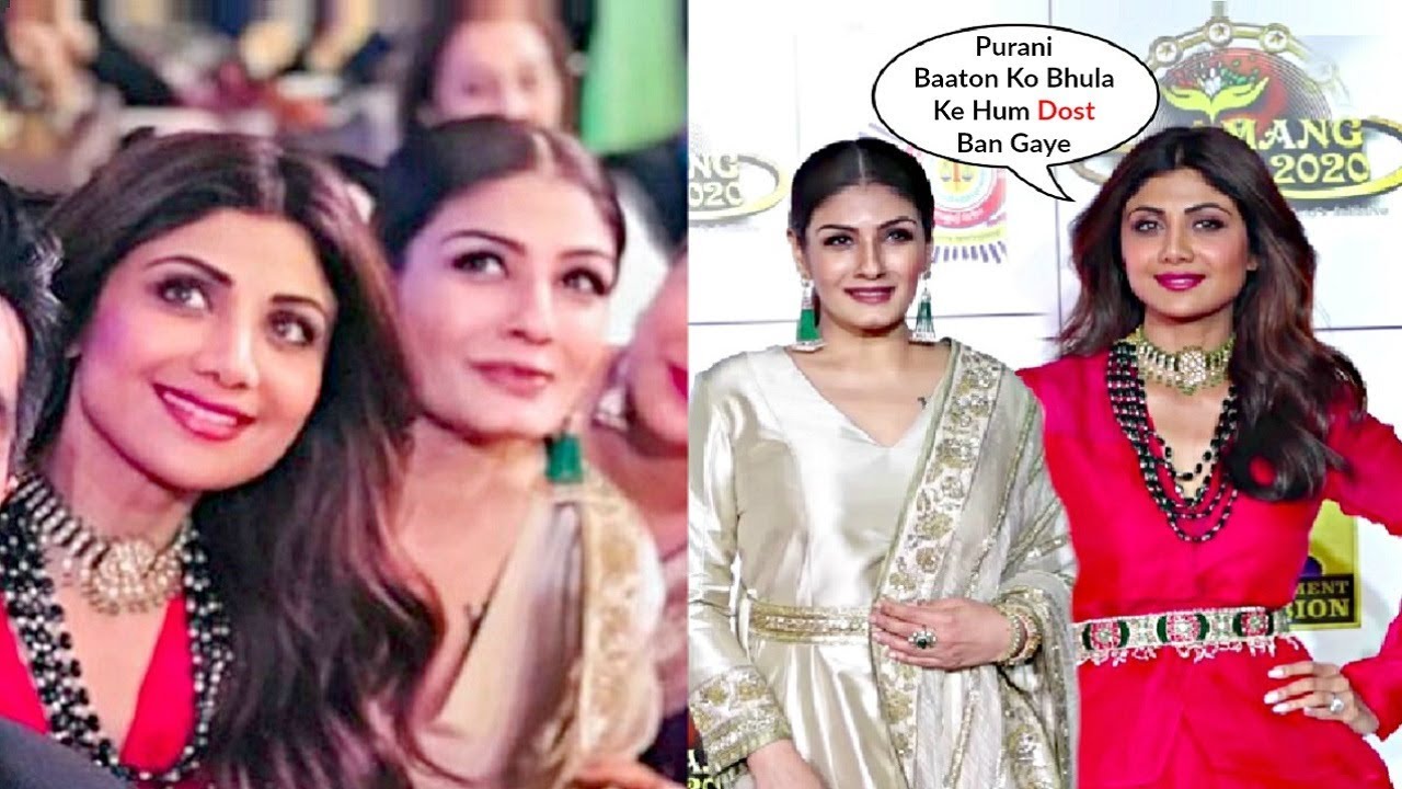 Akshay Kumar Ex-Girlfriends Shilpa Shetty And Raveena Tandon Ends Fight ...