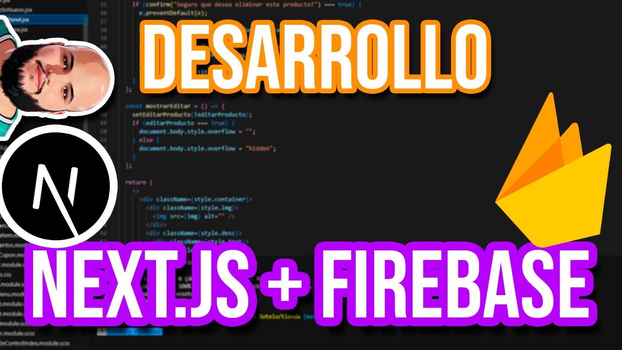 Cambiamos cositas de varios proyectos | Next.js + Firebase - YouTube