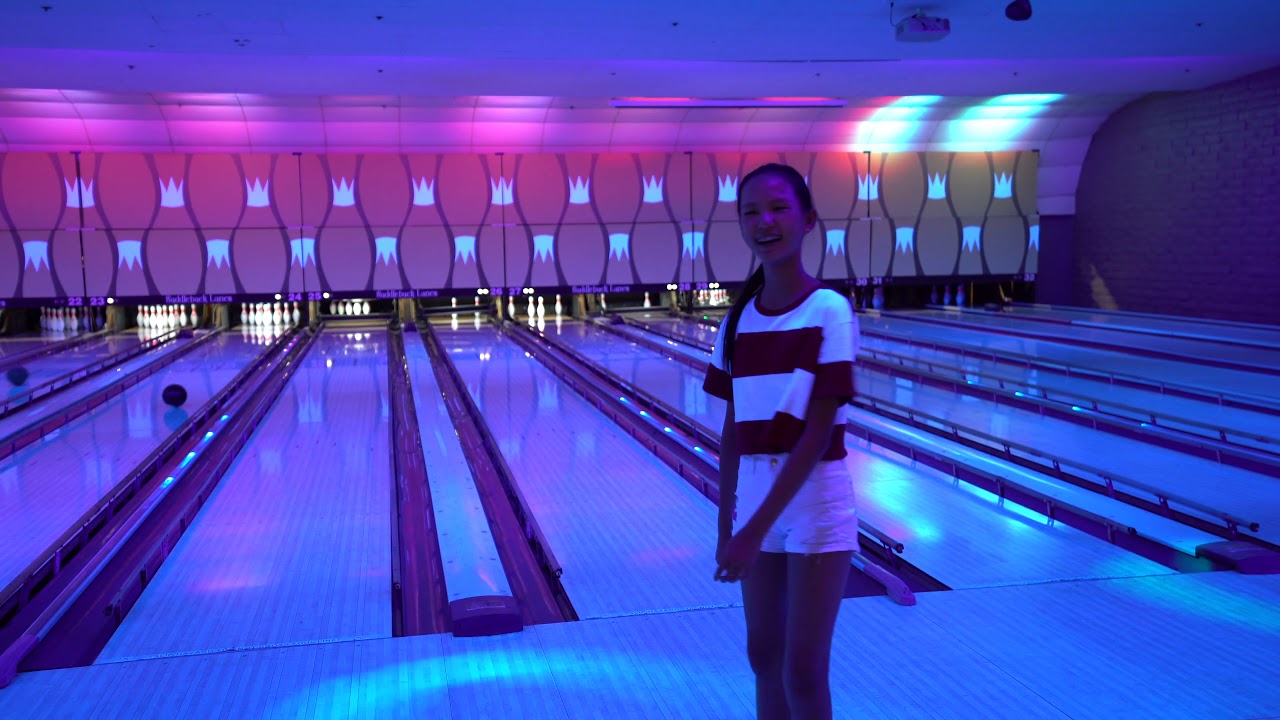 Sally Chow 12th Birthday Bowling Party - YouTube